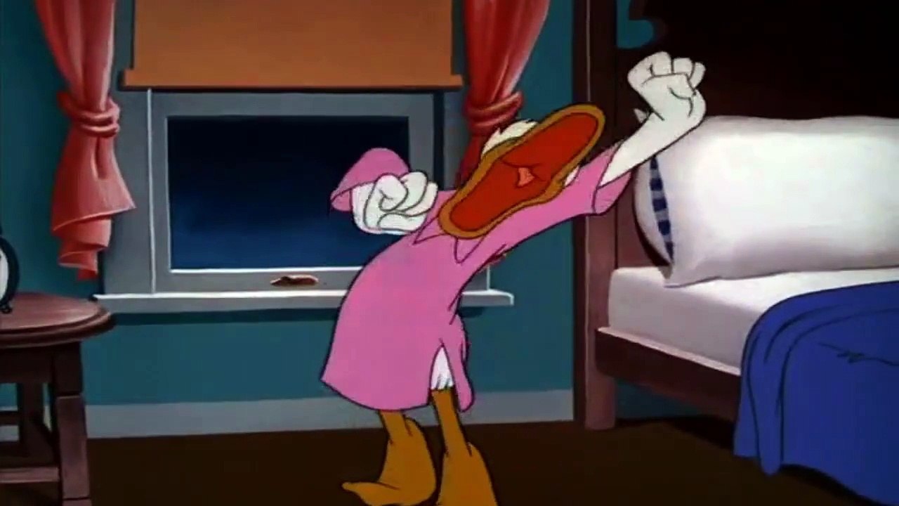 Donald Duck Cartoons 67 - Drip Dippy Donald (1948) | Donald's sleep is ...