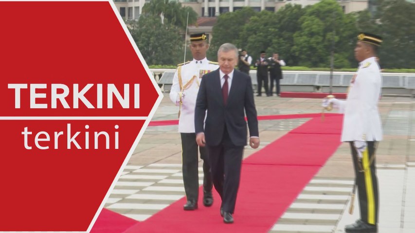 [TERKINI] Presiden Uzbekistan Diberi Sambutan Rasmi Di Perdana Putra ...