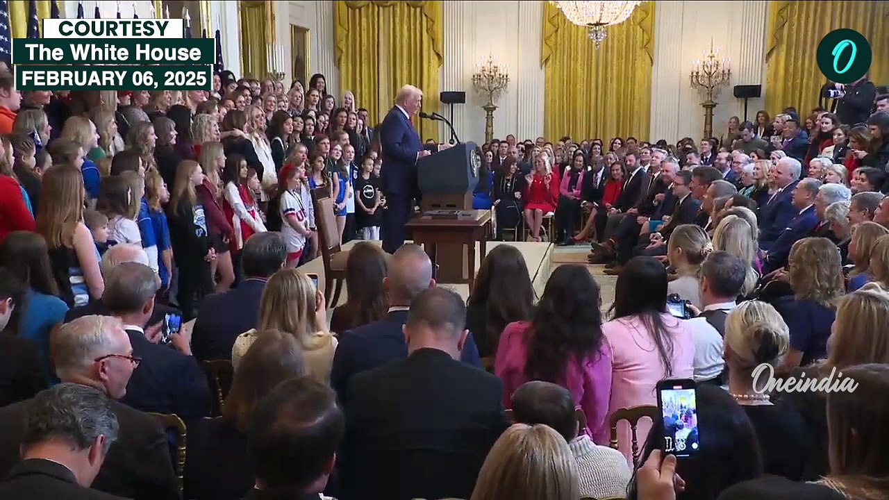 Watch: Trump' Full Speech | Signs Order | Warns IOC Before 2028 ...