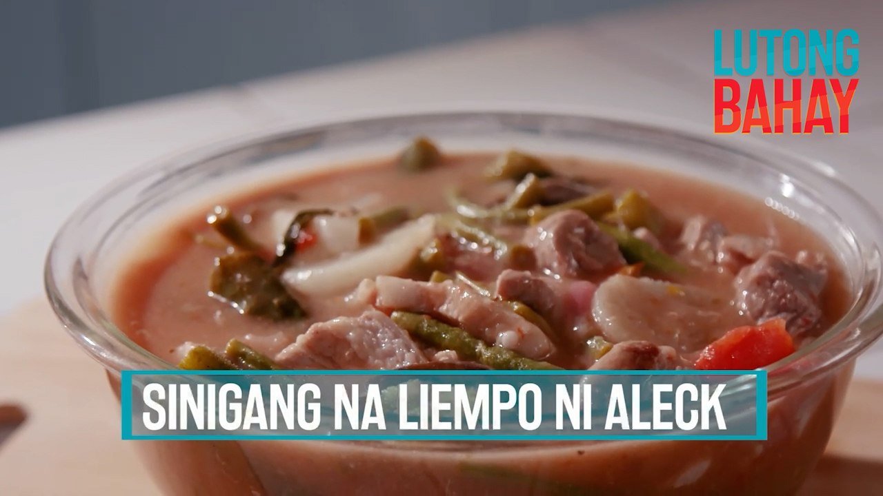 Sinigang na liempo ala Aleck Bovick, natutuhan niya dahil sa kanyang ...