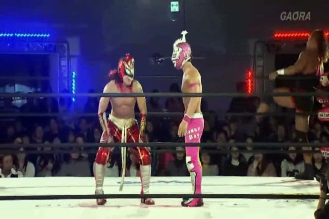 12th January 2013 -akatsuki- (Shingo Takagi,Super Shenlong III,YAMATO) vs World-1 International ...