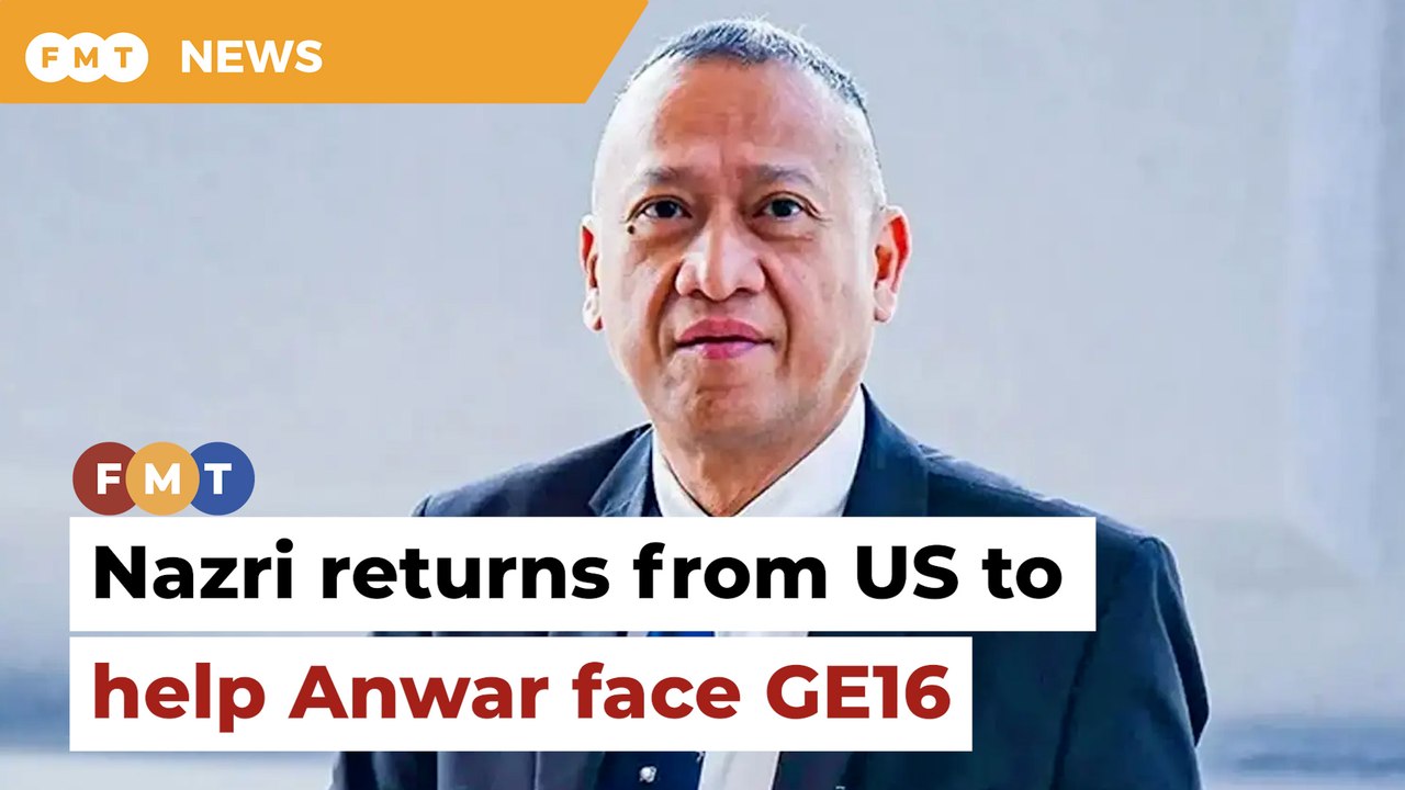 Nazri completes US envoy stint, returning to ‘help Anwar face GE16 ...