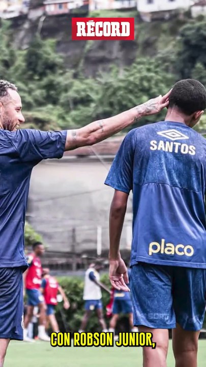 ¿Quién es Robson JR? El jugador que 'APADRINÓ' Neymar en su regreso al ...