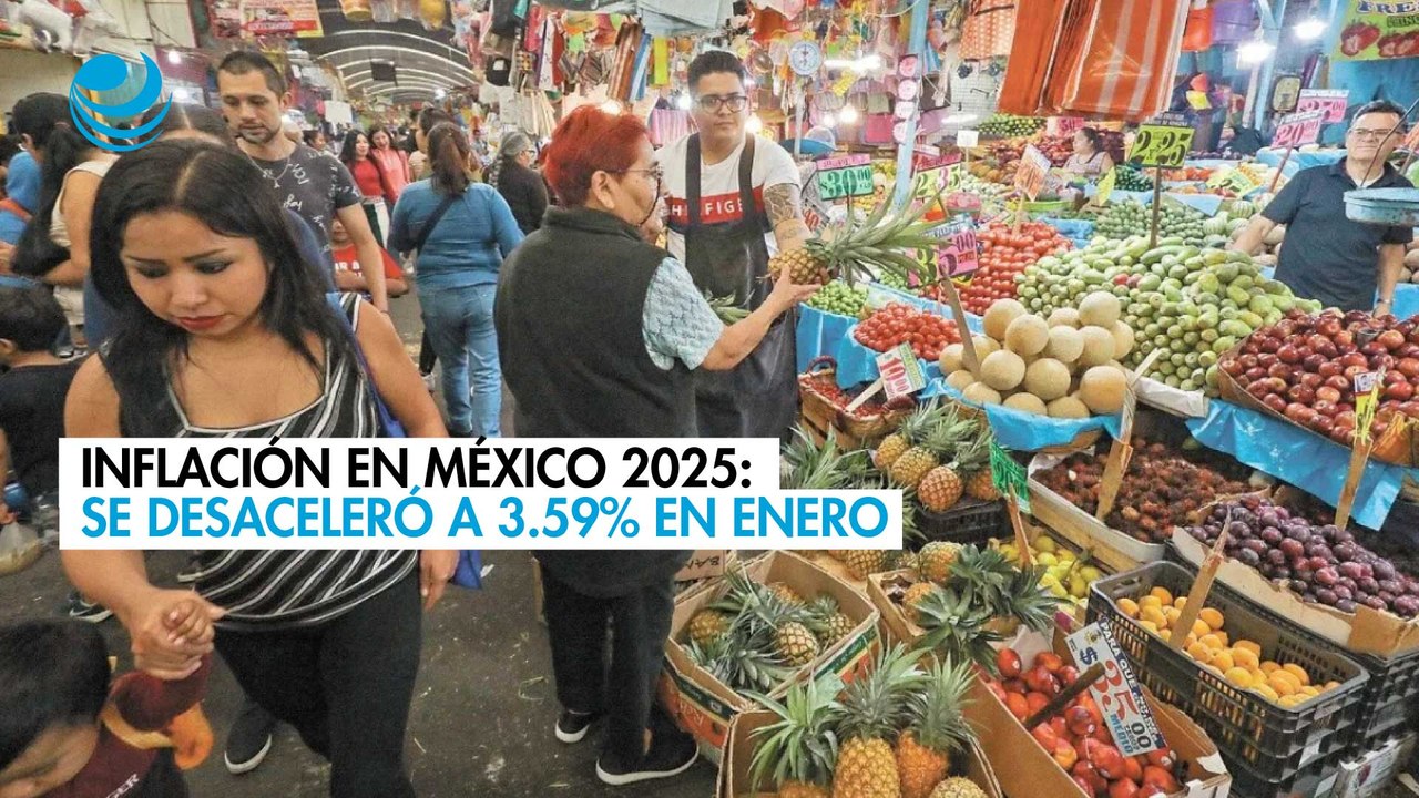 Inflación En México Empezó El 2025 Con El Pie Derecho Se Desaceleró A 0824
