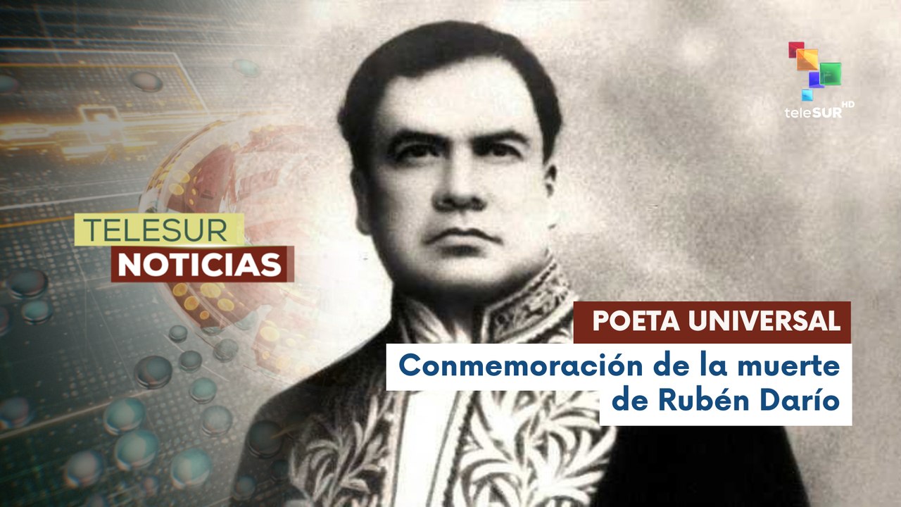 En Nicaragua conmemoran la muerte del poeta Rubén Darío - Vídeo Dailymotion