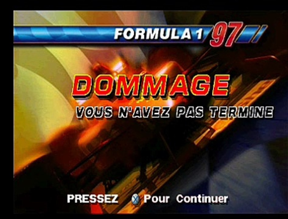 Formula One 97 online multiplayer - psx - Vidéo Dailymotion
