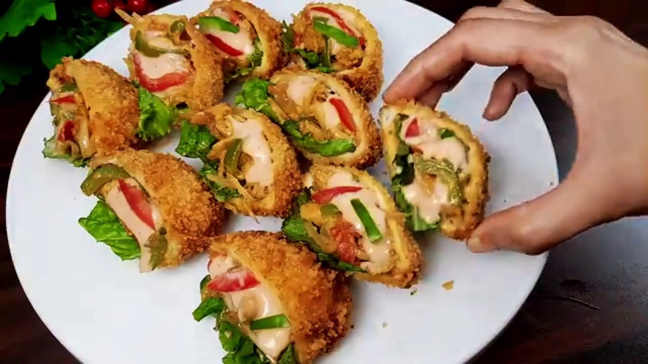 Malai Chicken Bread Pocket|Iftar Special Recipe|Ramadan Recipe - video Dailymotion