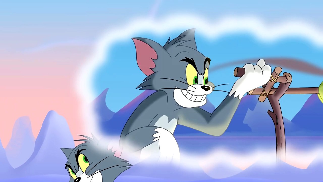 Całkiem nowe przygody Toma i Jerry’ego | Walka o lodowatą rybę | Tom ...