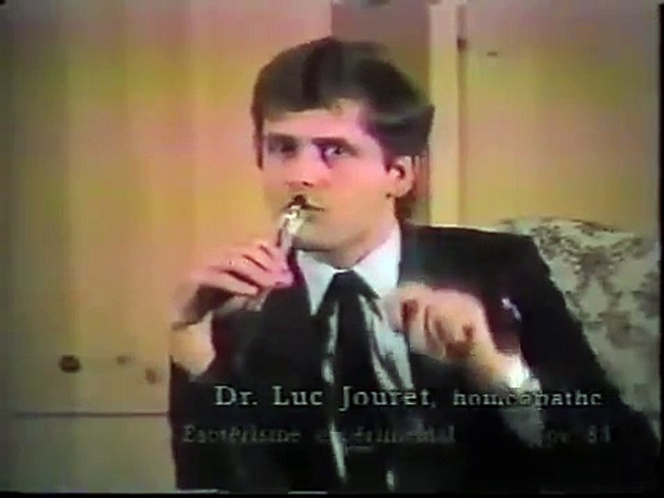 Luc Jouret interview at a conference talking in 1983 about Homeopathy ...