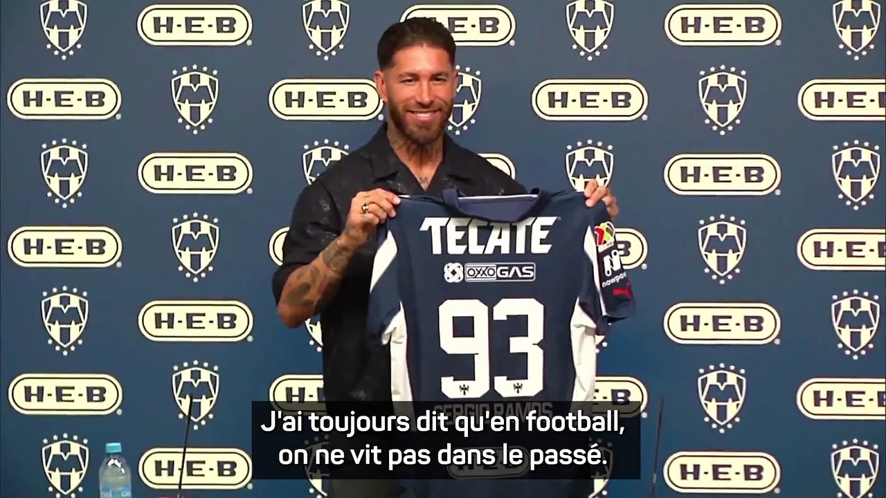 Ramos : “Je ne viens pas ici pour montrer ce que j'ai fait ou ce que j'ai gagné” - Vidéo Dailymotion
