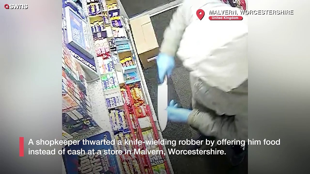 UK: Hero shopkeeper gives bread, butter, and milk to hungry knife ...