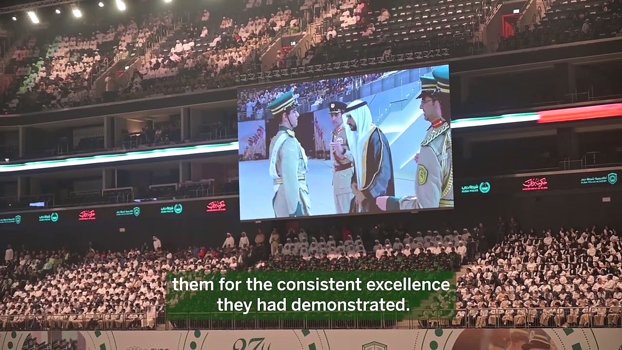 Glittering graduation ceremony of the 27th batch of Dubai Police ...