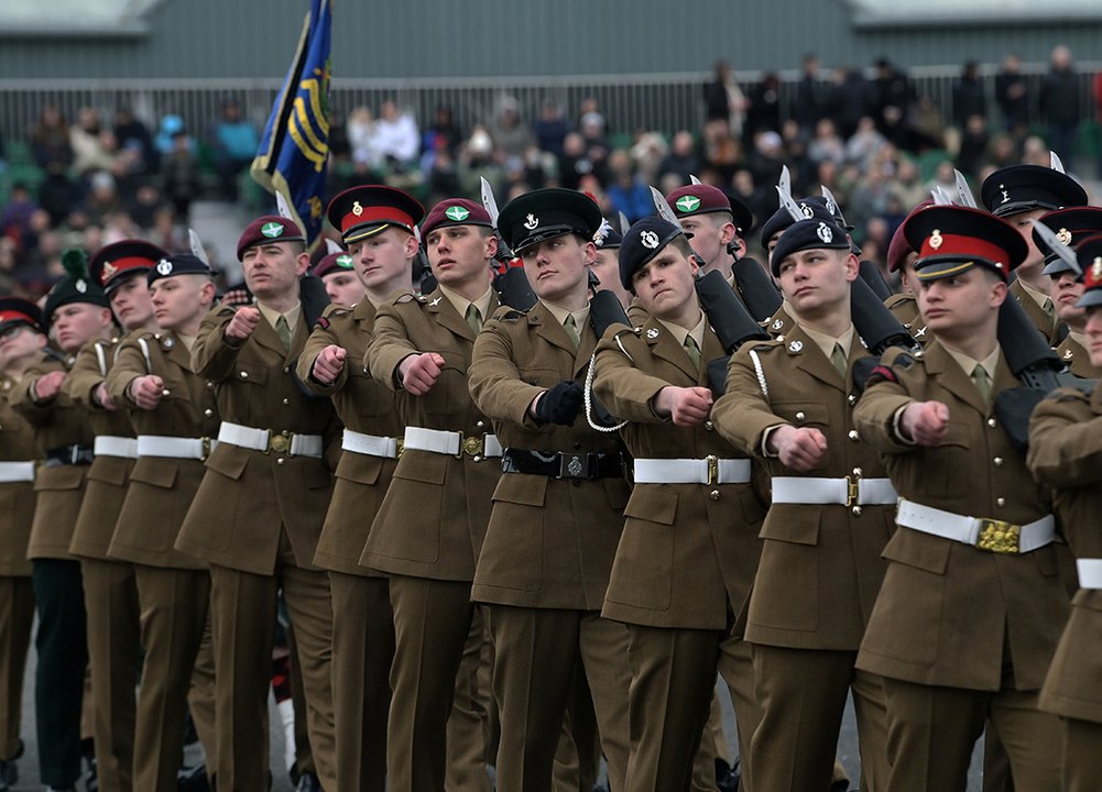 Harrogate Army Foundation College Passing Out Parade 2025 - video ...