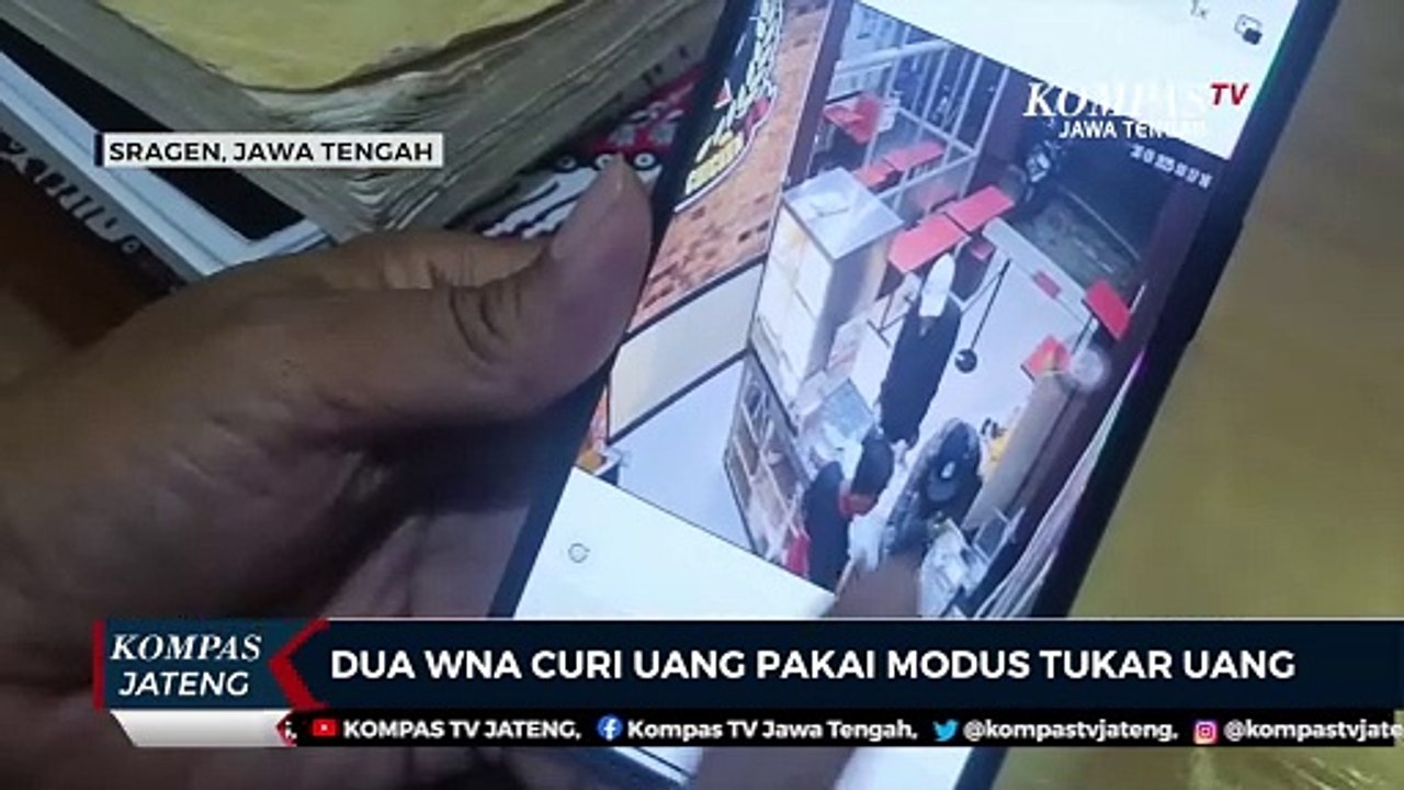 Dua WNA Curi Uang Pakai Modus Tukar Uang - Video Dailymotion