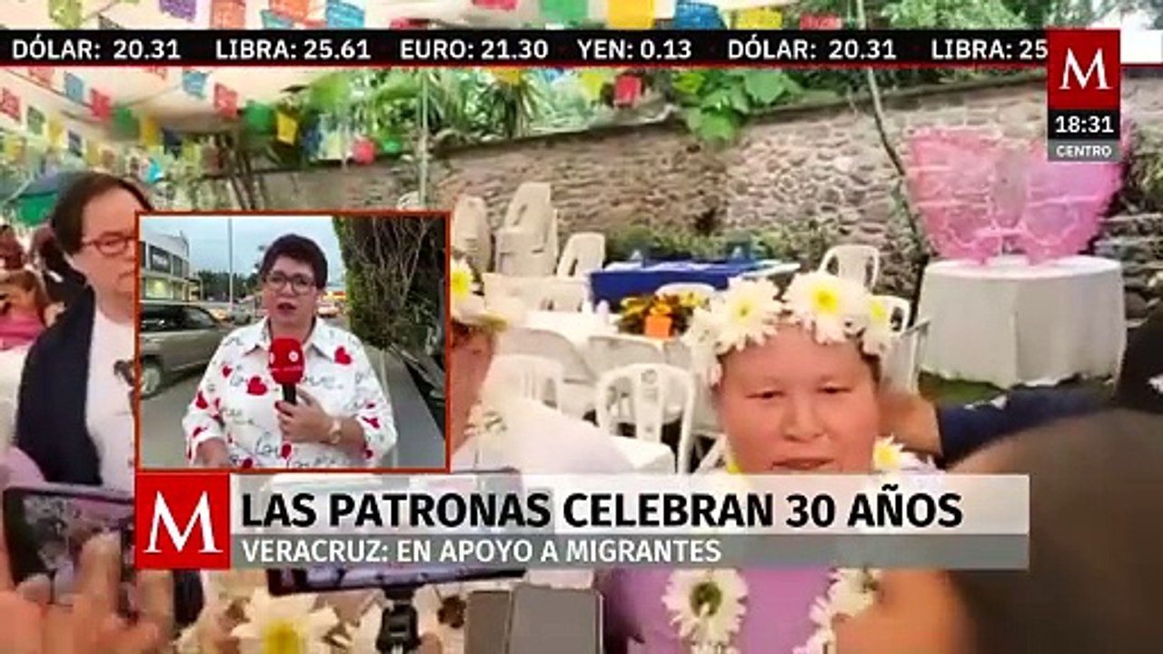 'Las Patronas' celebran 30 años de apoyar a los migrantes en Veracruz ...