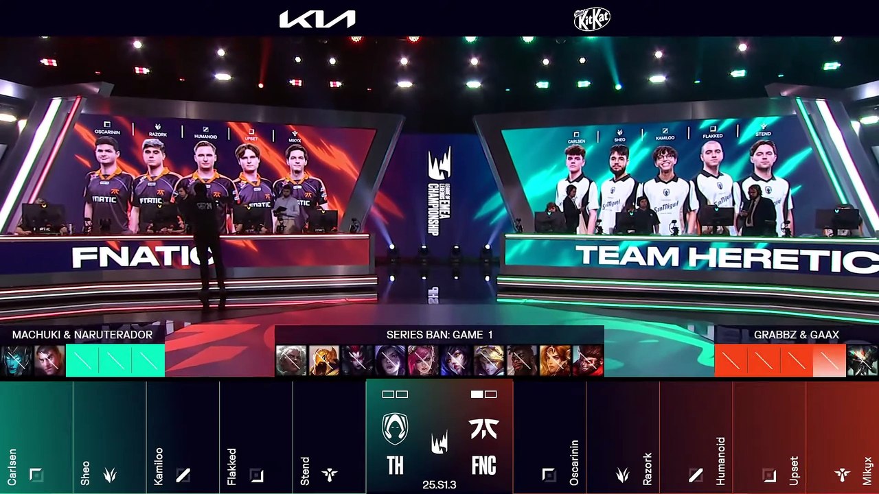 FNC v TH | 2025 LEC Winter | Week 4 Day 1 | Fnatic vs. Team Heretics Game 2 - Vídeo Dailymotion