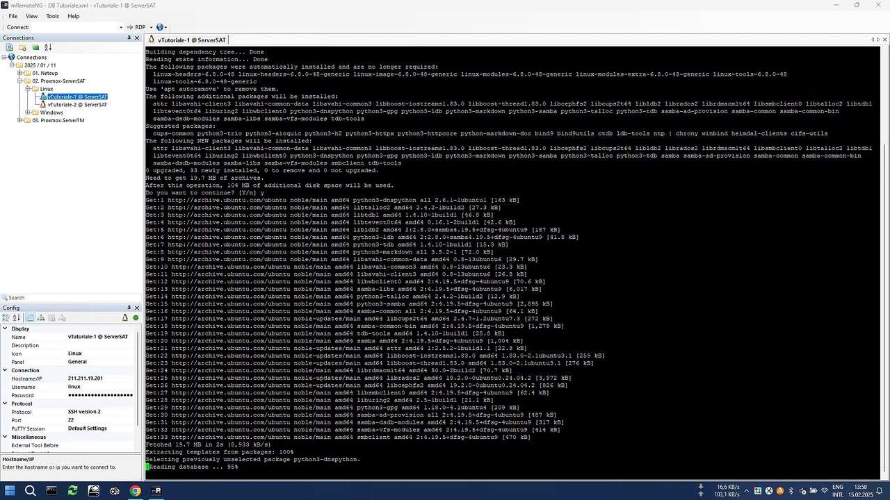 Server SAMBA pe linux - video Dailymotion