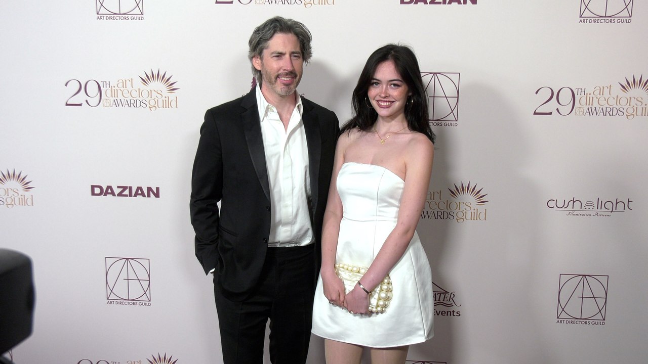 Jason Reitman and Josephine Reitman 29th Annual ADG Awards Red Carpet ...