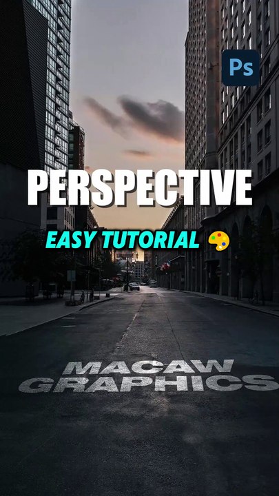 How to Create REALISTIC Perspective Text in Photoshop EASY Tutorial! # ...