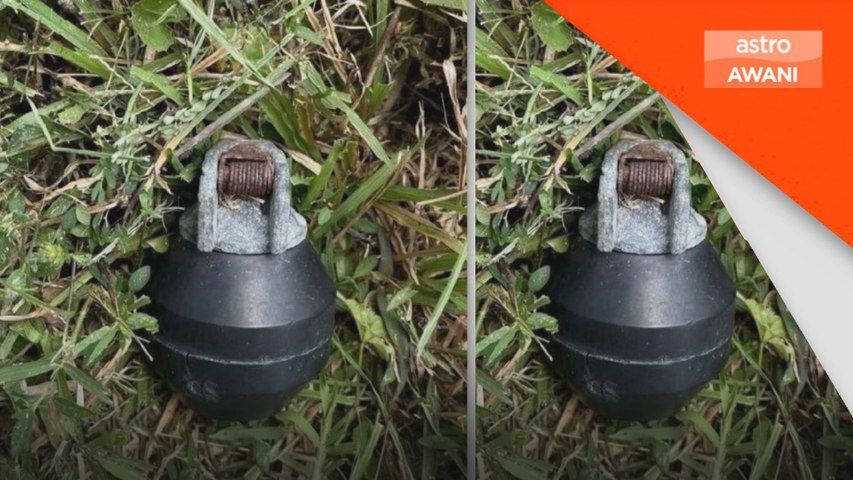 Pemotong rumput jumpa bom tangan di LPT2 | Astro Awani