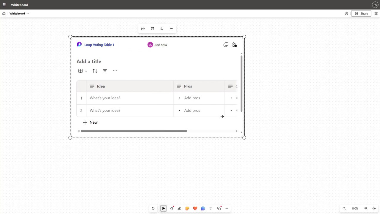 Microsoft Whiteboard Course Section 25 Voting Table - video Dailymotion