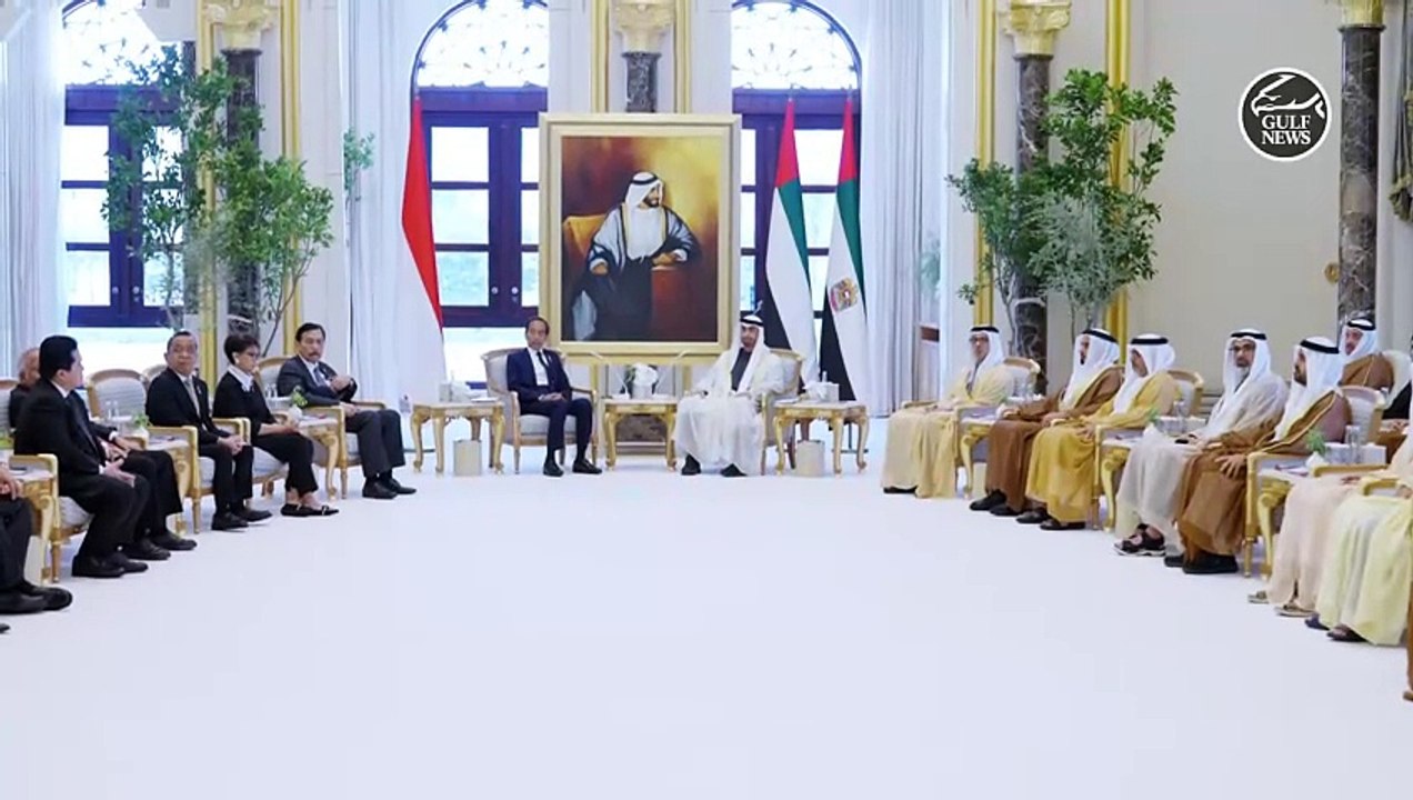 UAE President Presents The Order of Zayed medal to President of ...