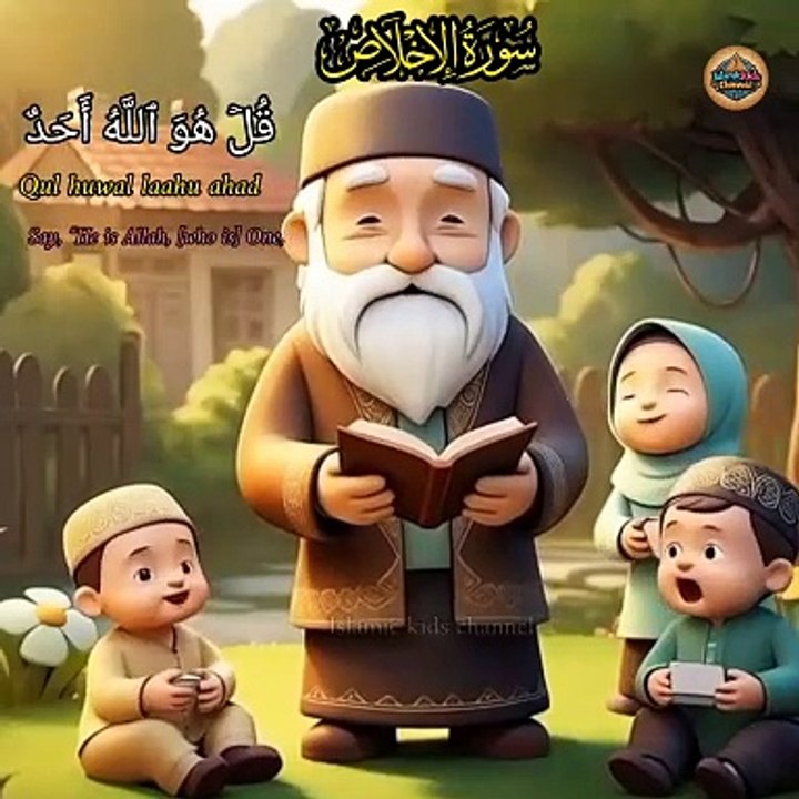 Surah Ikhlas For Kids |سورۃ اخلاص| kids cartoon| islamic kids cartoon ...