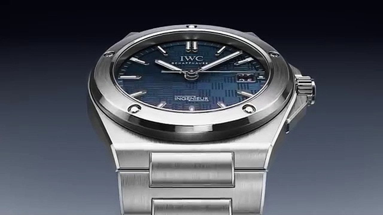 IWC Ingenieur Automatic 40 - IW328907 | Luxury Watch in Blue - Art Of Time - video Dailymotion