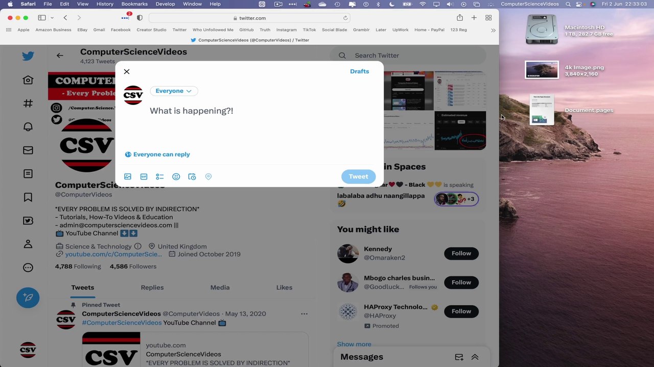 How to UPLOAD a 4K Image On TWITTER Using a Desktop Computer / MAC ...