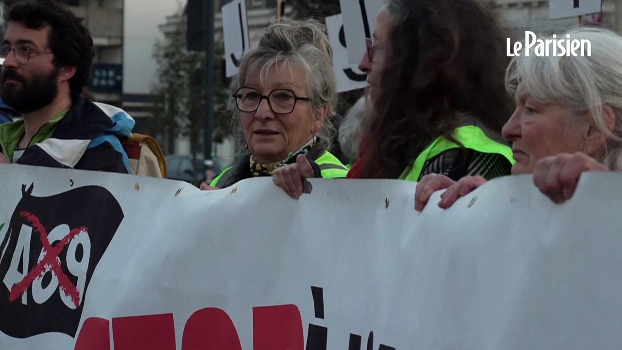 La mobilisation des militants contre l'A69 à Toulouse - Vidéo Dailymotion