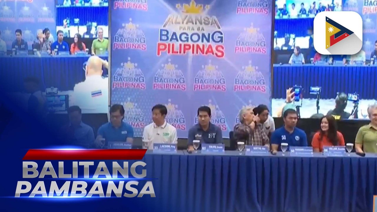 Grand rally ng Alyansa para sa Bagong Pilipinas, isinagawa sa Pasay ...