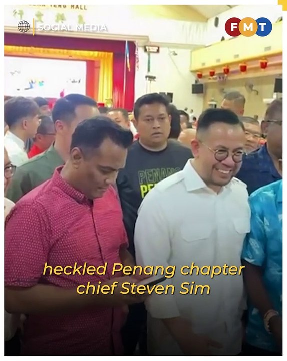 No complaints yet against aide who heckled Steven Sim, says Loke ...