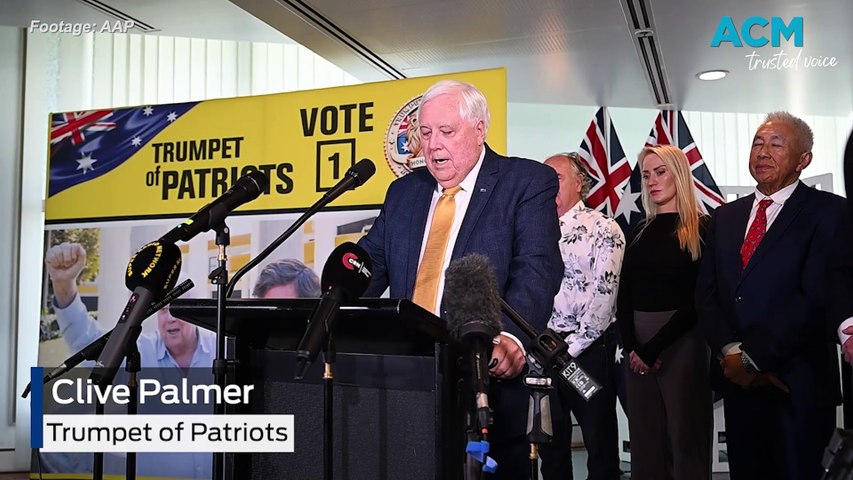 ‘Make Australia great again’: Clive Palmer launches political party ...