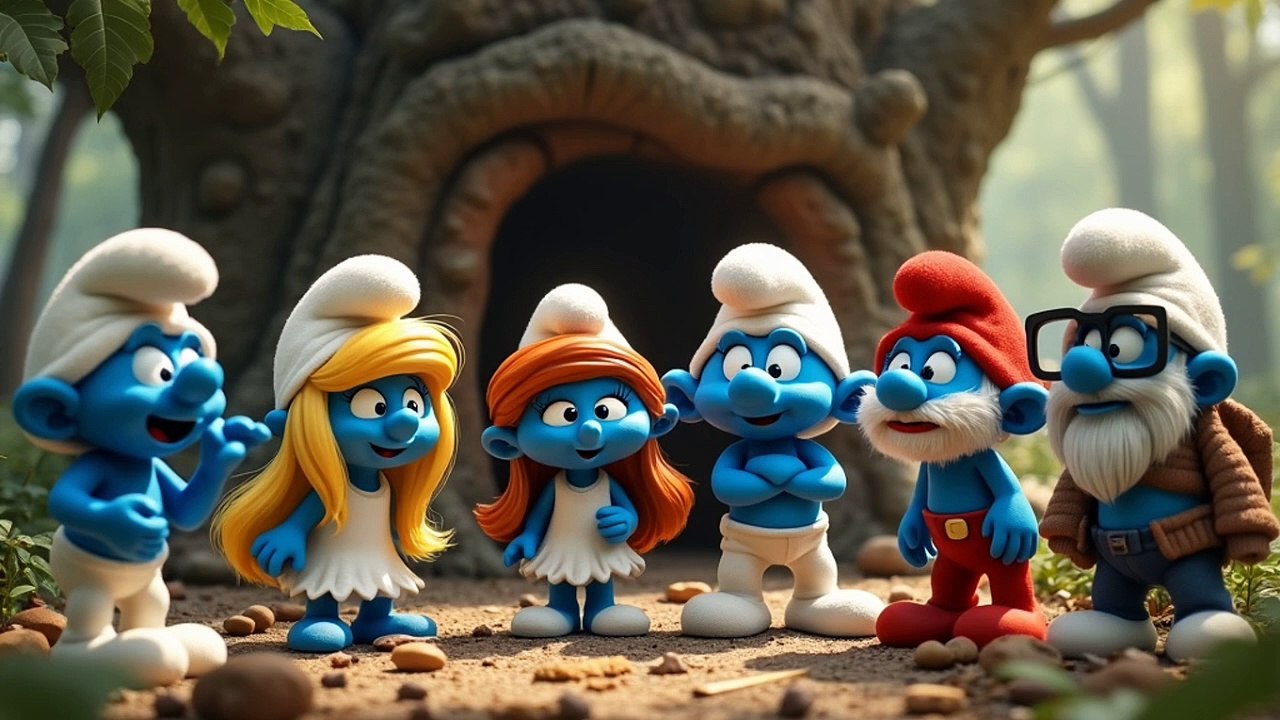 Smurfs Decorate the Treehouse Home - video Dailymotion