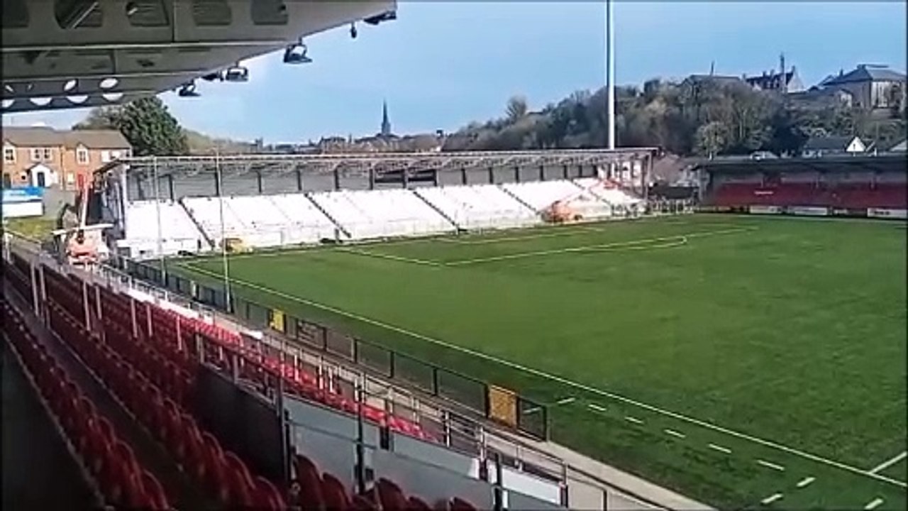 Derry City FC Brandywell North Terrace February 20 - video Dailymotion
