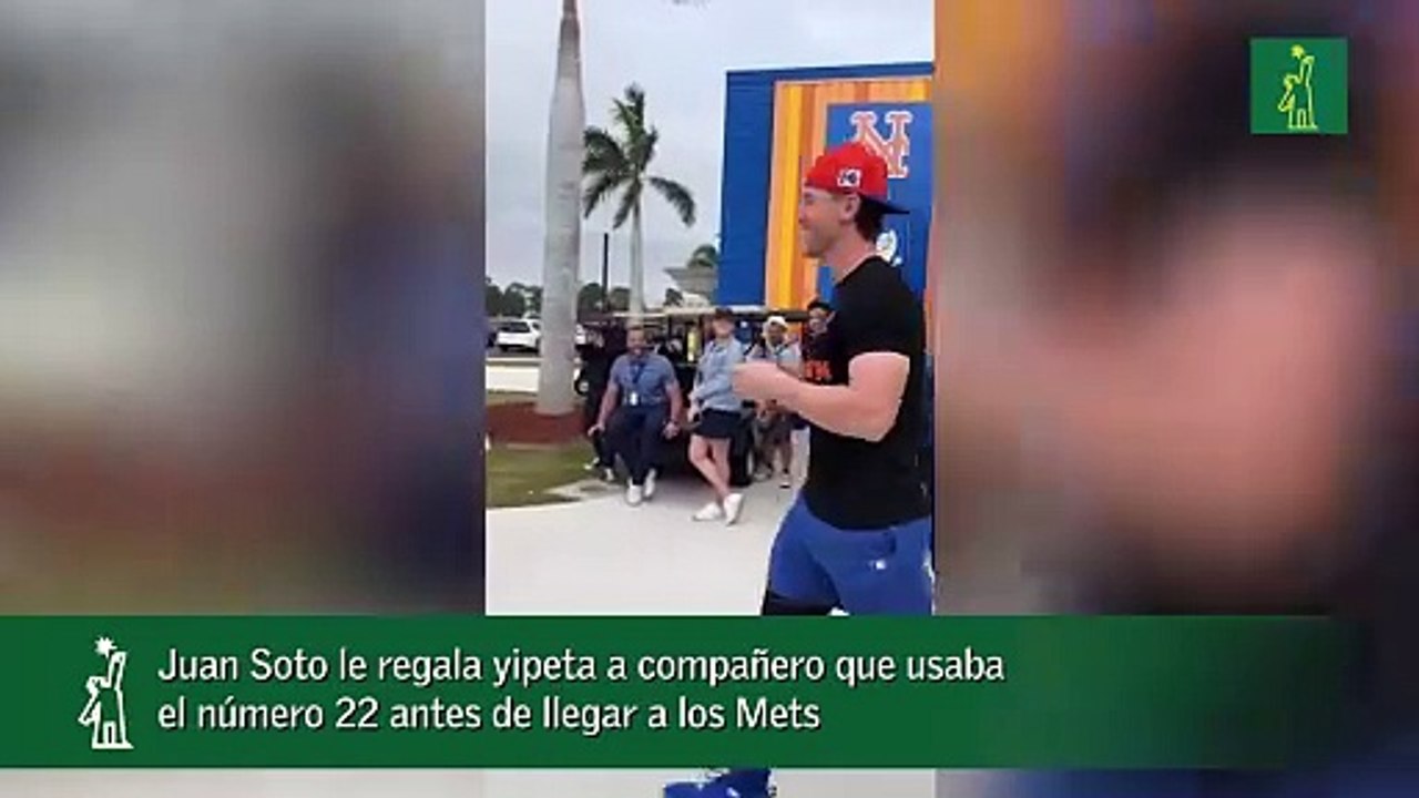 Juan Soto le regala yipeta a compañero que usaba el número 22 antes de ...