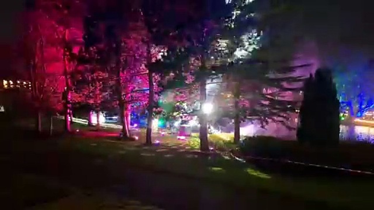 The spectacular opening of The Lights of Leamington Spotlight Festival ...