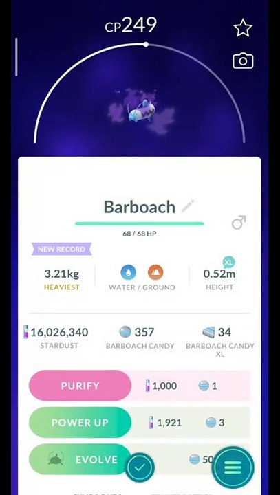 Pokémon GO-Purifying Shadow Barboach - video Dailymotion