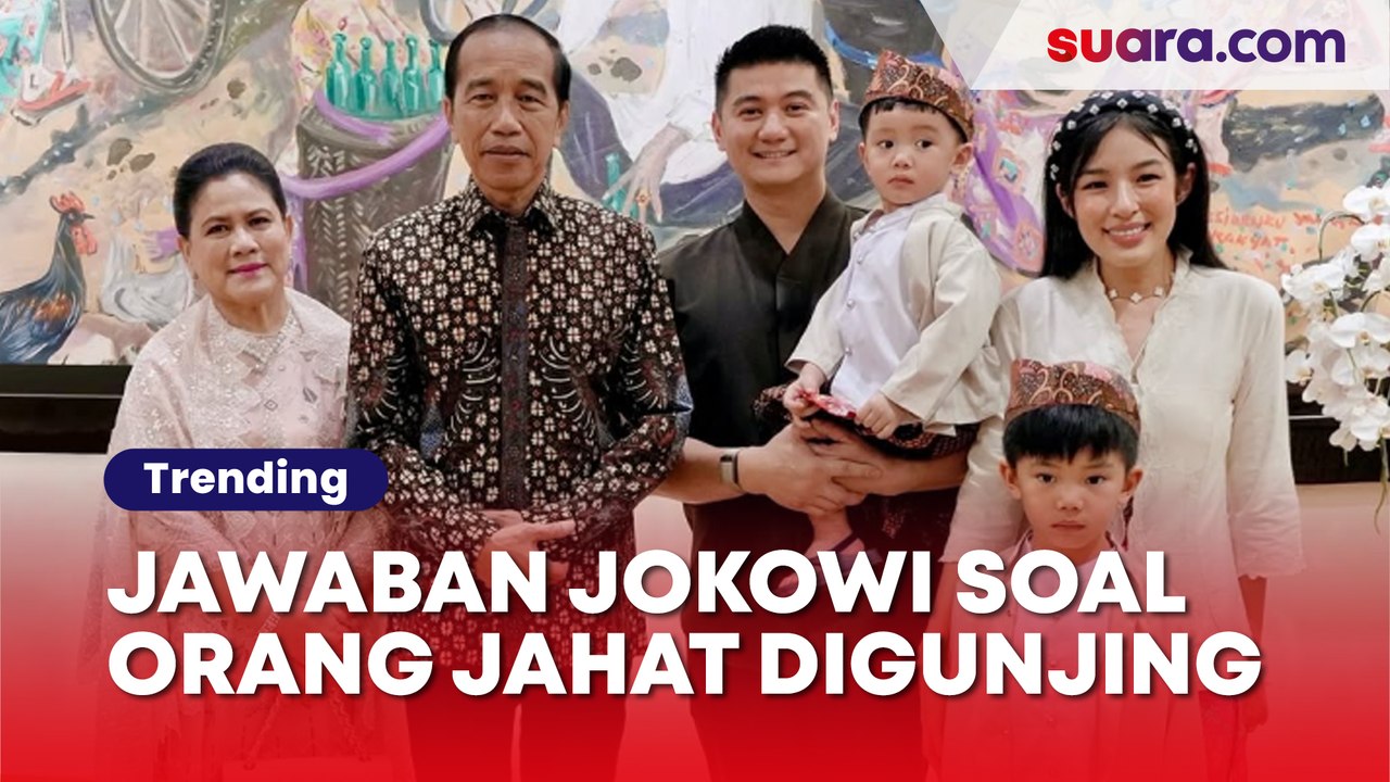 Anak Chef Arnold Tanya Asal-usul Orang Jahat, Jawaban Jokowi Digunjing ...
