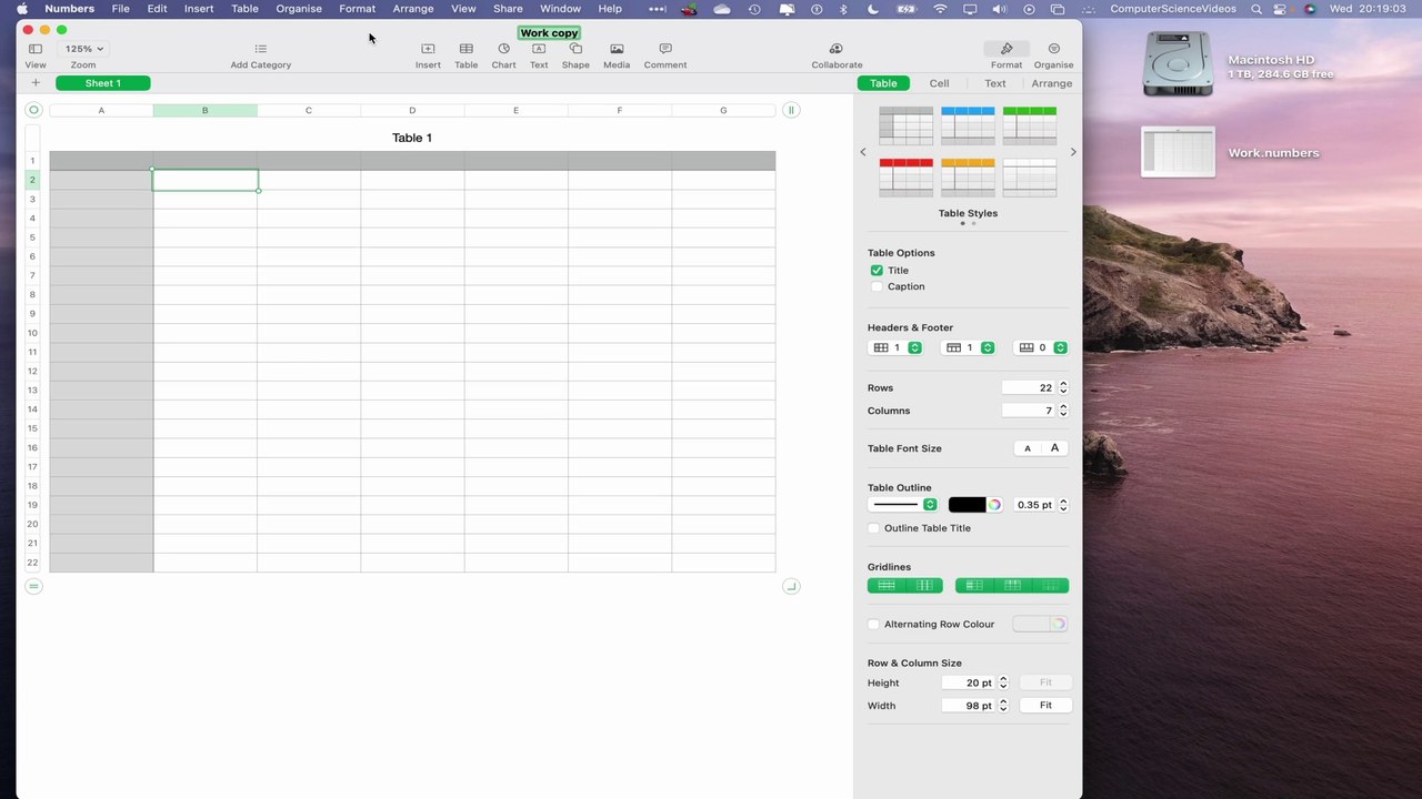 How to DUPLICATE Your Spreadsheet on the Numbers Application Using a Mac - Basic Tutorial | New ...