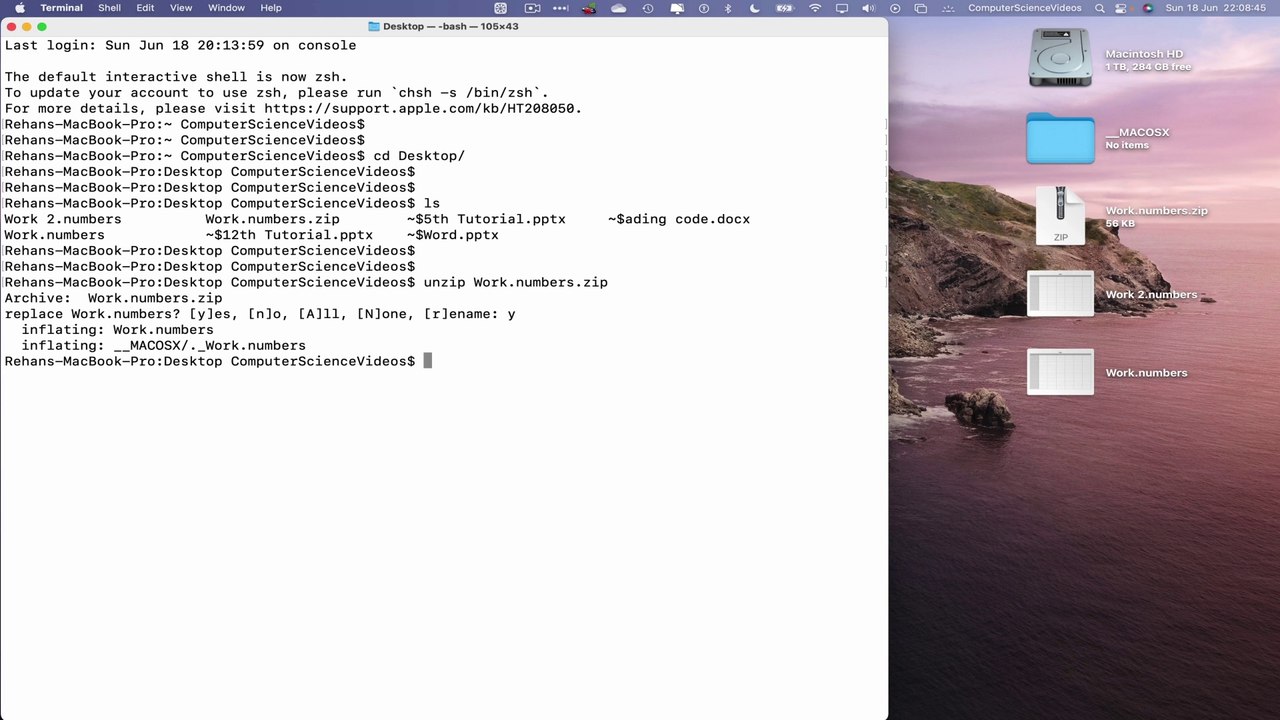 How to COMPRESS Your Spreadsheet to a Zip File on the Numbers Application Using a Mac - Basic ...