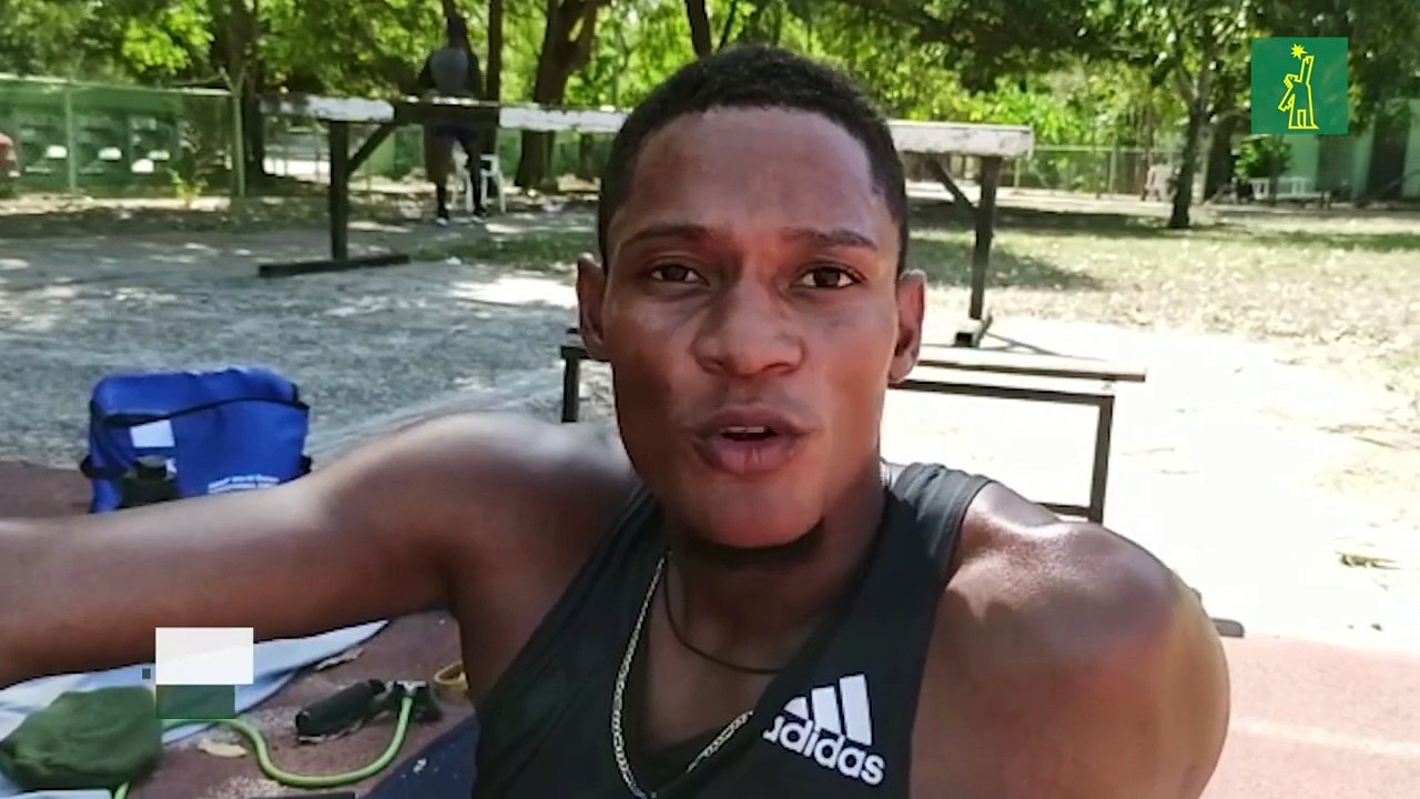 Yancarlos Martínez anuncia sus metas en atletismo - Vídeo Dailymotion