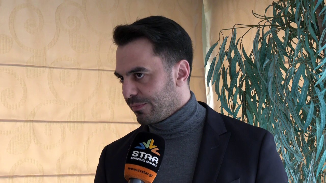 Ο Μανώλης Χριστοδουλάκης στην κοπή πίτας της ΝΕ Φθιώτιδας - video ...