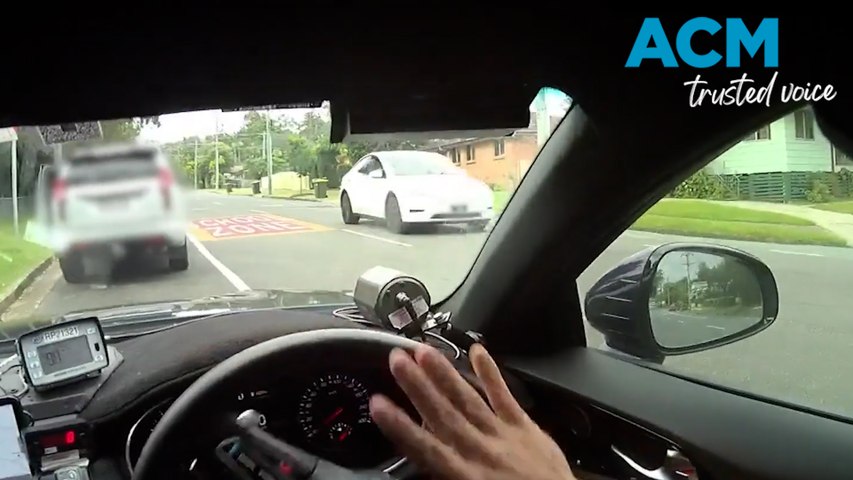 Tesla driver suspended after speeding 50km/h in a school zone | Daily ...