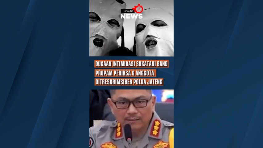 Dugaan Intimidasi Sukatani Band, Propam Periksa 6 Anggota Ditreskrimsiber Polda Jateng