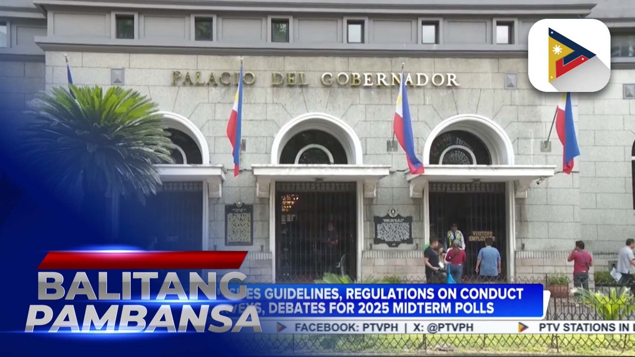 Comelec issues guidelines, regulations on conduct of surveys, debates ...