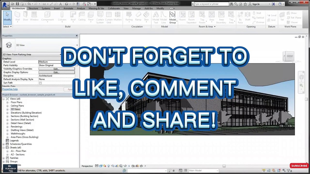 How to Customize the Project Browser in Revit | Part # 27 | #revit # ...