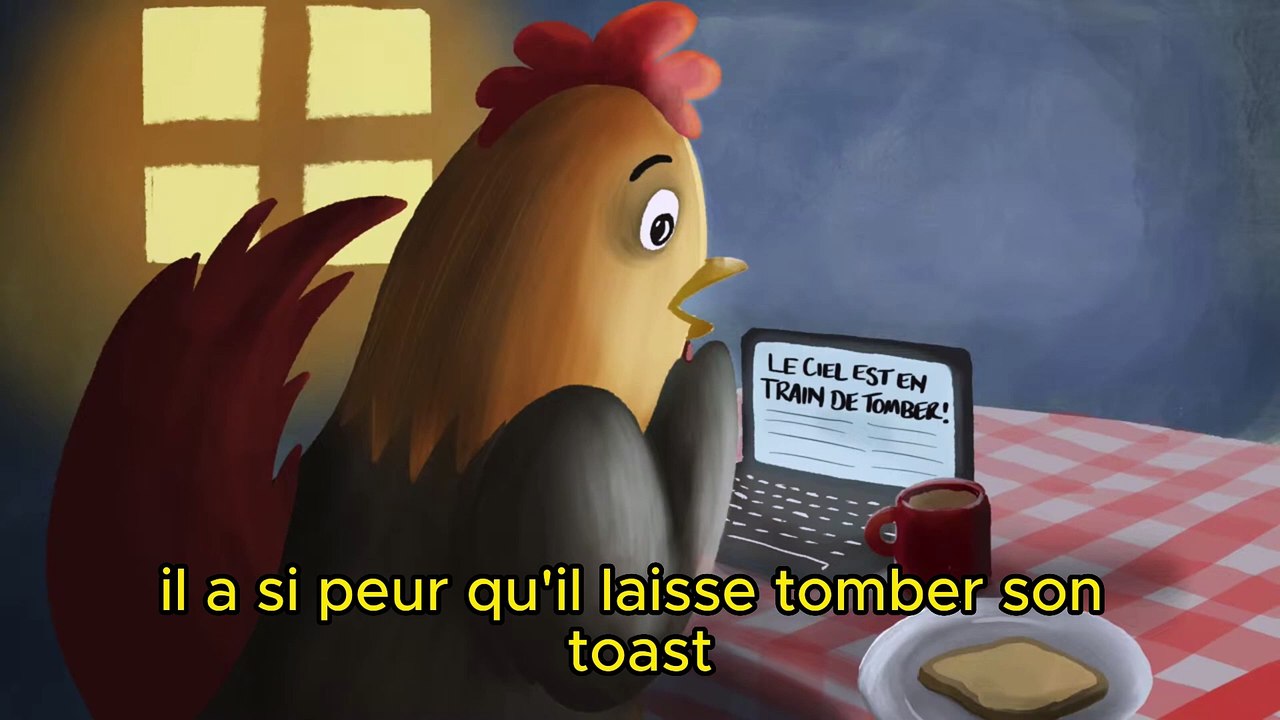 Petit Poulet - Chicken Little in French - video Dailymotion