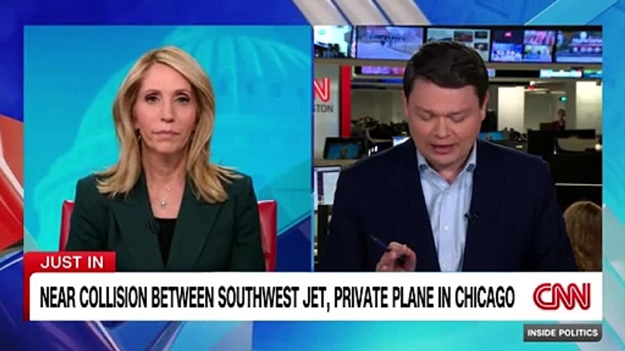 Video shows planes nearly collide at Chicago airport - video Dailymotion