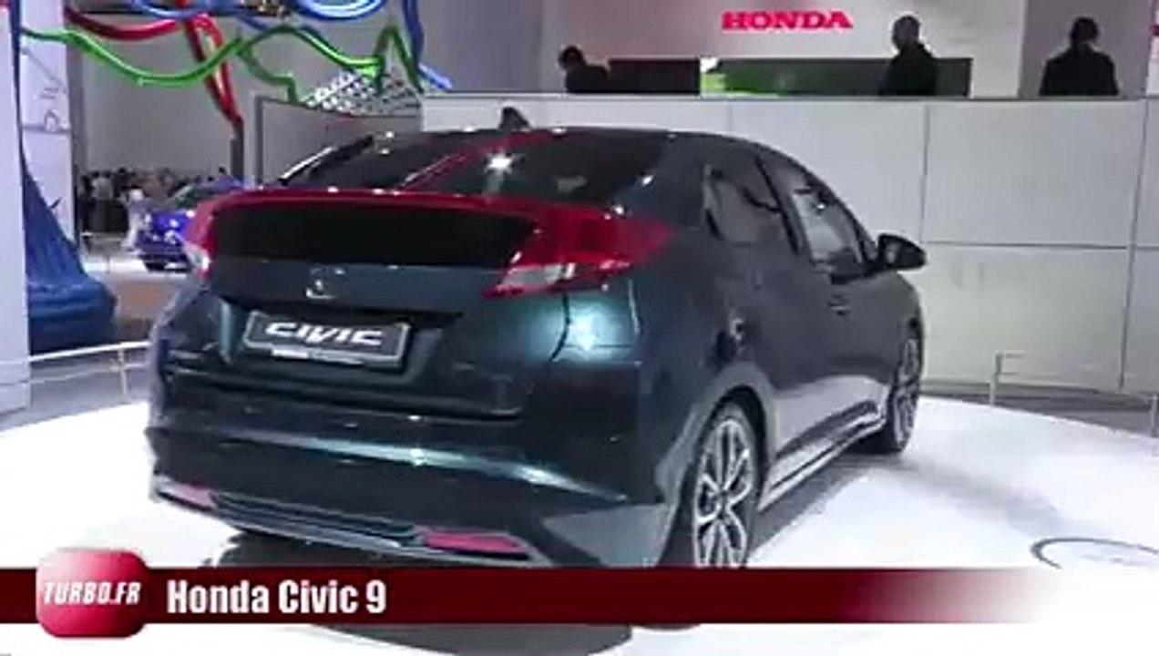 En direct du Salon de Francfort 2011 : Honda Civic (2012) en video ...